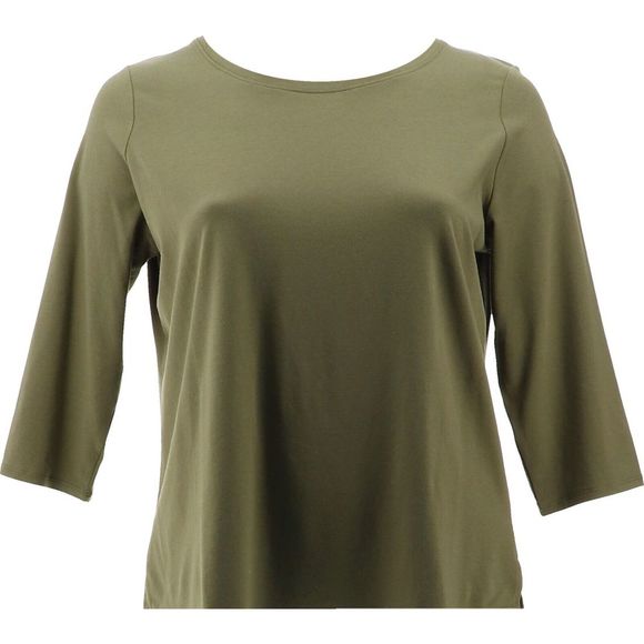 Belle by Kim Gravel | Tops | Belle Kim Gravel Tripleluxe Knit 34 Slv ...